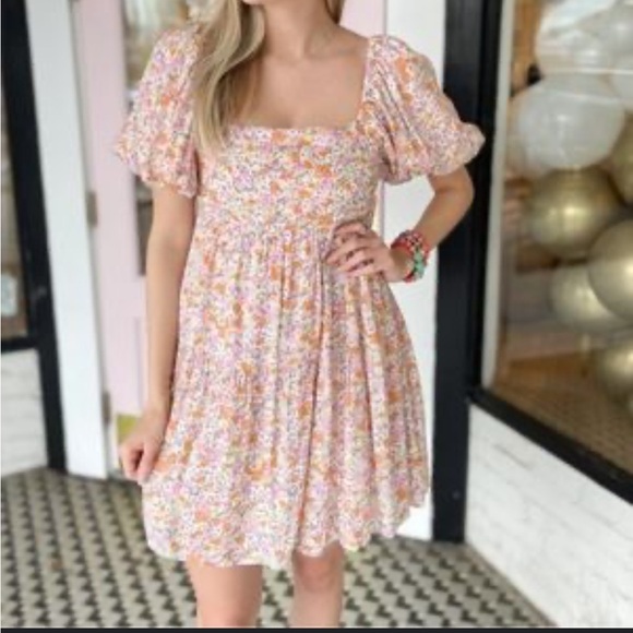 Beyond Words Co | Dresses | Nwt Beyond Words Nwt Pink Floral Pleated ...